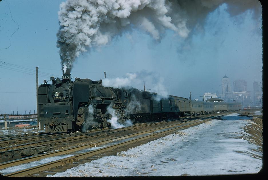NKP L-1a 173 Chicago IL 2-21-1956 j.Buckley | The Nickel Plate Archive