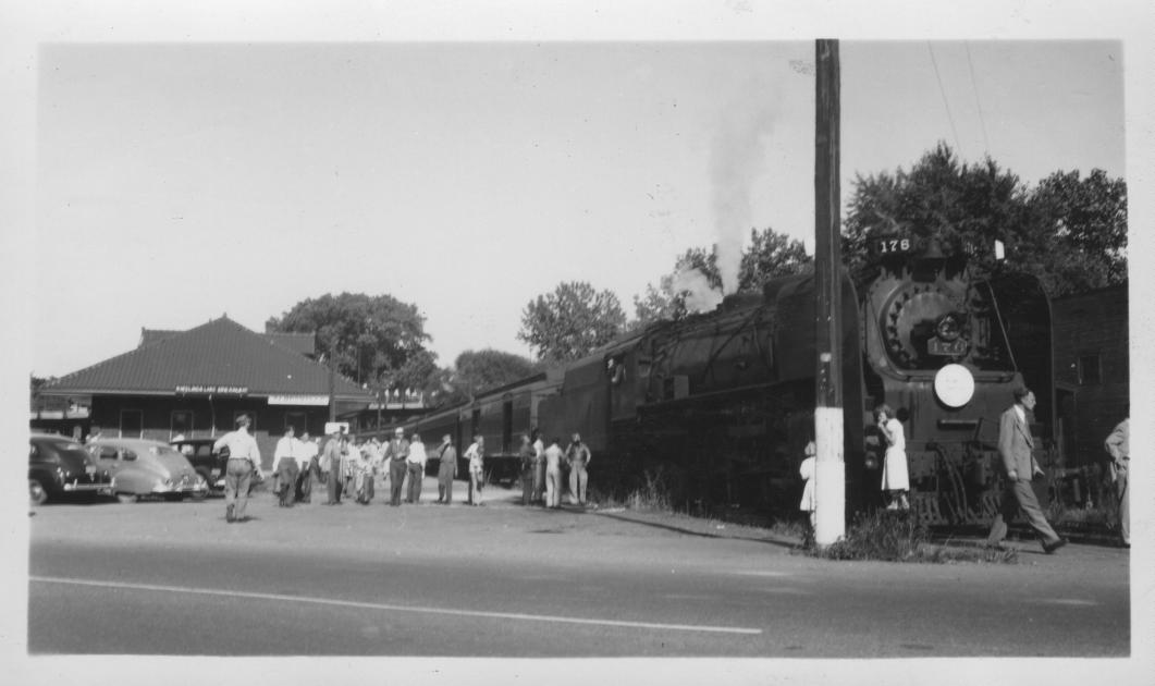 NKP L-1b 176 Zanesville OH Railfan Trip 8-13-1950 | The Nickel Plate ...