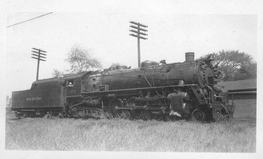 NKP L-1b 177 Conneaut OH 1940's | The Nickel Plate Archive