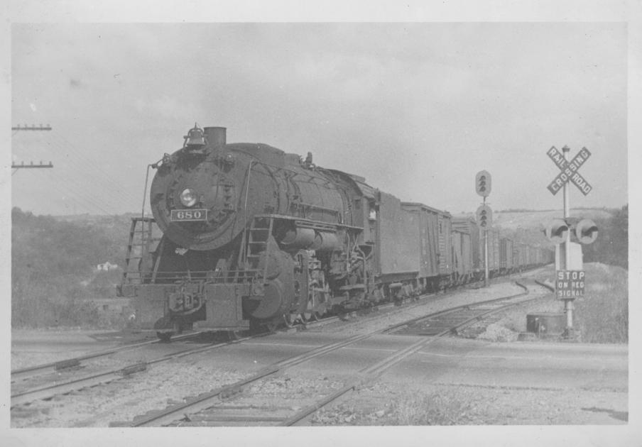 NKP M-1 680 Gladden PA on P&WV NKPHTS | The Nickel Plate Archive