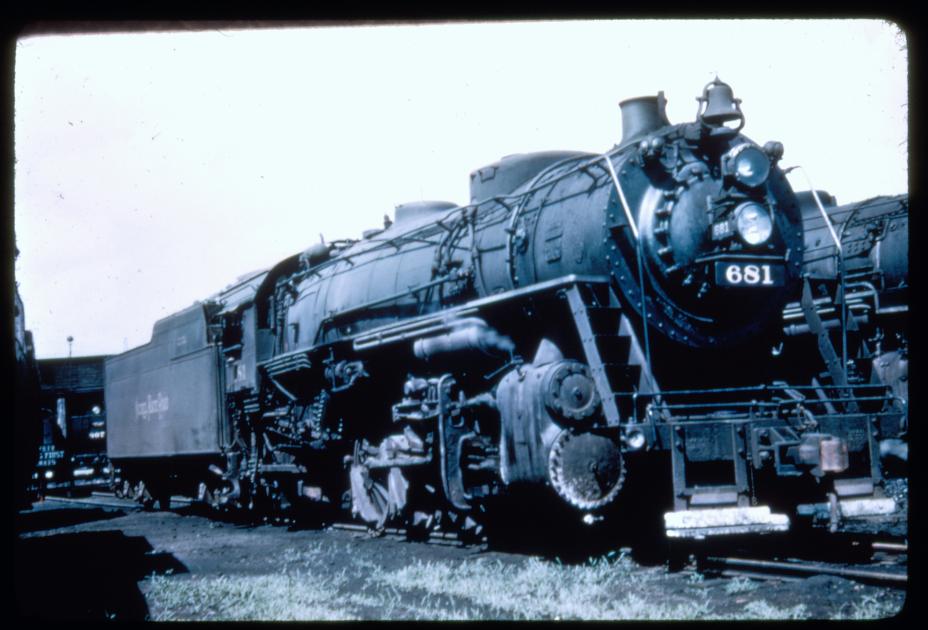NKP M-1 681 Brewster OH 7-5-53 R.Wallin | The Nickel Plate Archive