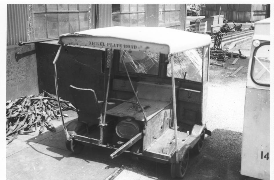 NKP Motor Car 1292 Bellevue OH 8-13-1967 | The Nickel Plate Archive