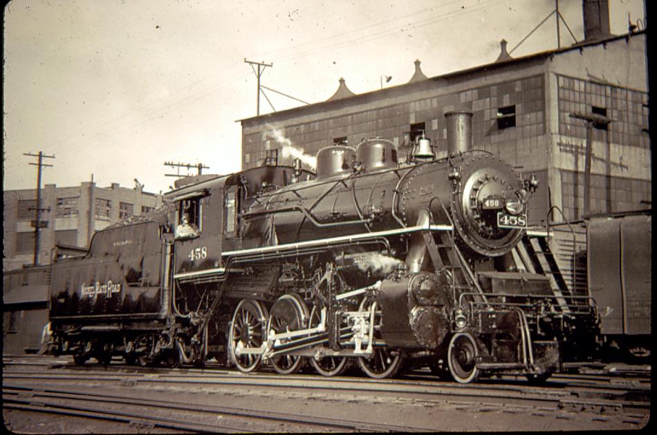 NKP N-6 458 Lima OH just out of shop NKPHTS | The Nickel Plate Archive