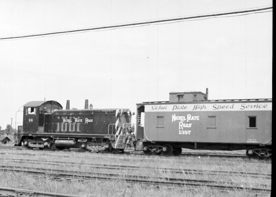 NKP NW2 16 Chicago IL & Caboose 1397 | The Nickel Plate Archive
