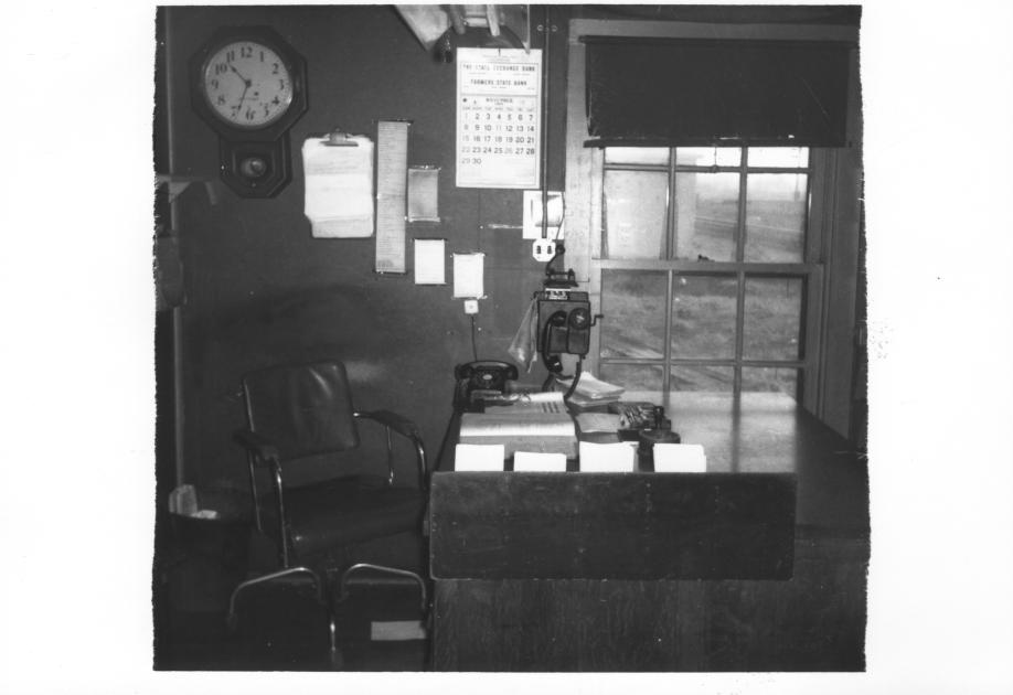 NKP Office Argos IN Yard Office interior | The Nickel Plate Archive