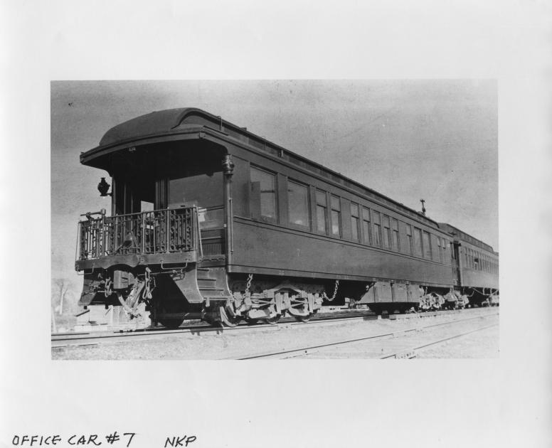 NKP Official Cars 1st # 7 Right side view | The Nickel Plate Archive