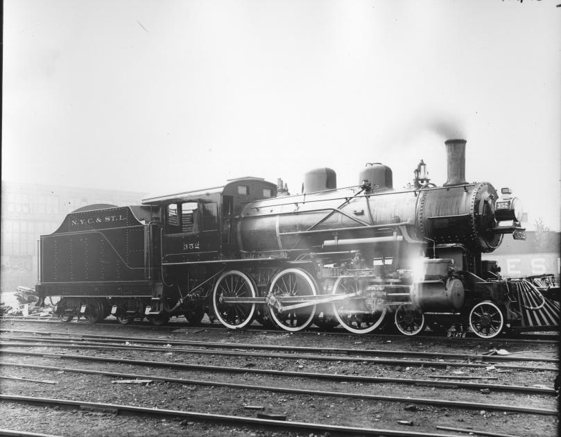 NKP P-2 352 Builders Photo Alco Hist | The Nickel Plate Archive