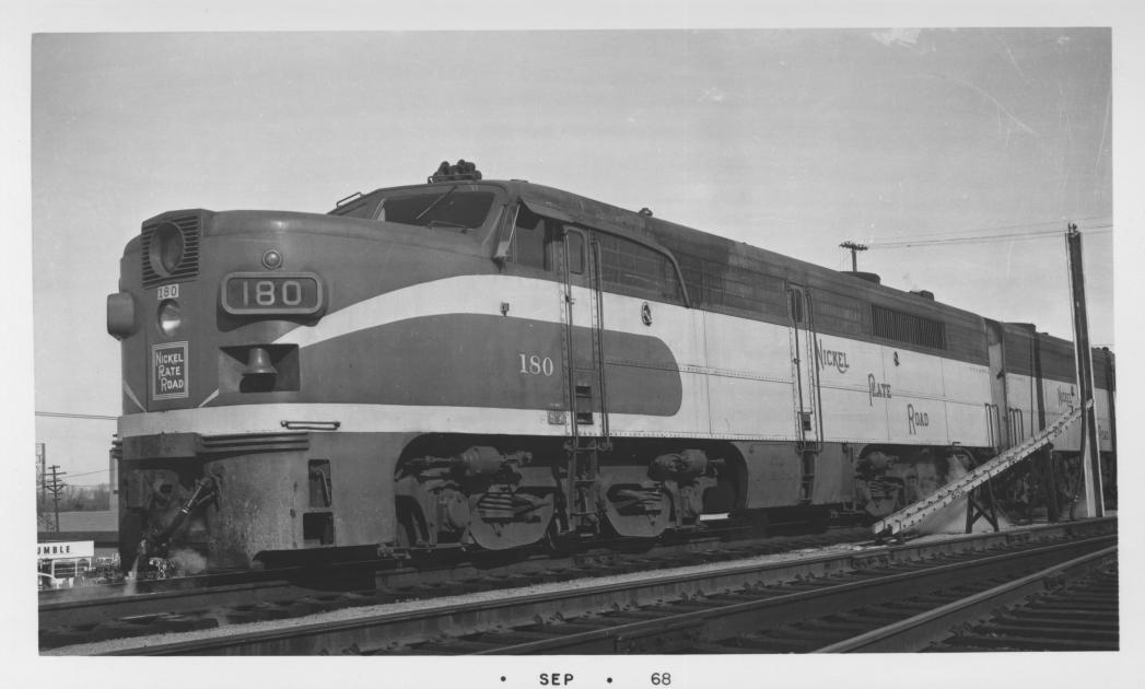 NKP PA1 180 East Wayne IN 2-8-1961 | The Nickel Plate Archive