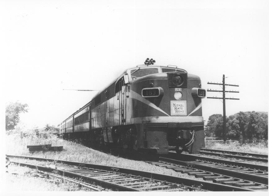 NKP PA1 183 Fremont OH 1950 Insp Train HAM | The Nickel Plate Archive