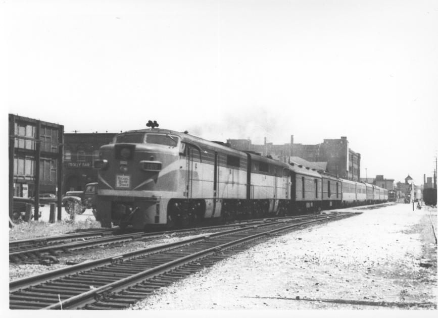 NKP PA1 184 Fort Wayne IN 1950 | The Nickel Plate Archive