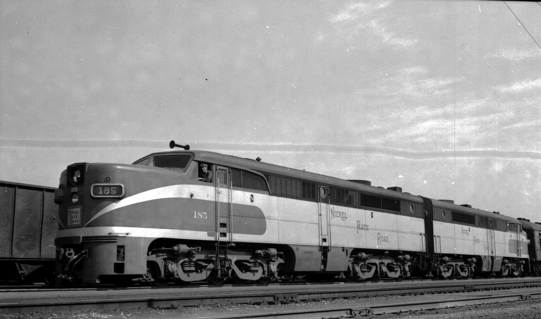 NKP PA1 185 Left front view WST | The Nickel Plate Archive