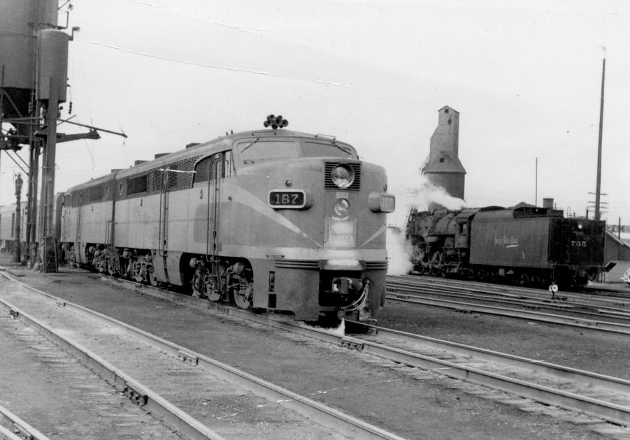 NKP PA1 187 Conneaut OH 11-5-1953 | The Nickel Plate Archive
