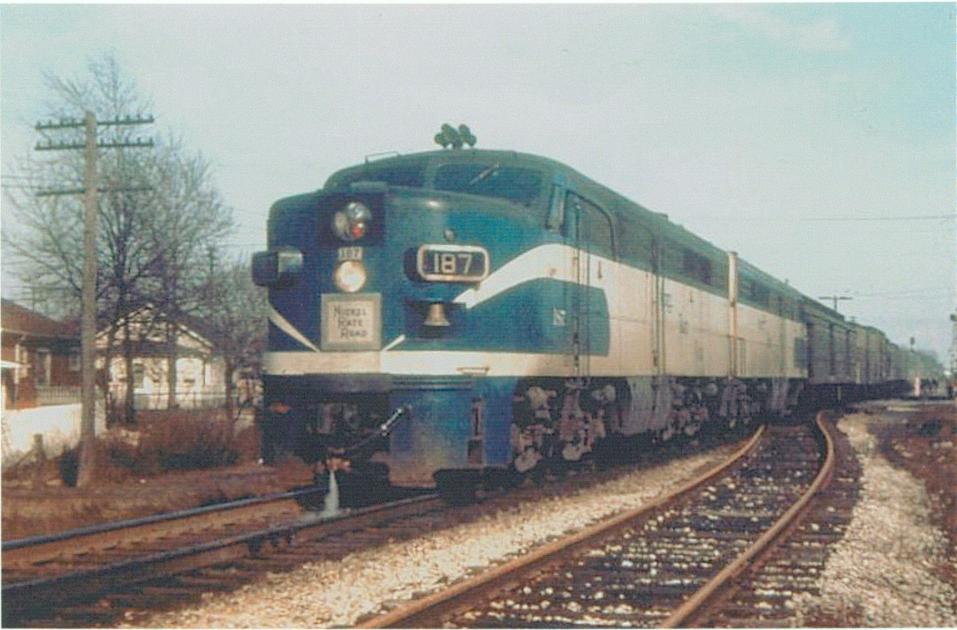 NKP PA1 187 South Gary IN 1955 NKPHTS | The Nickel Plate Archive