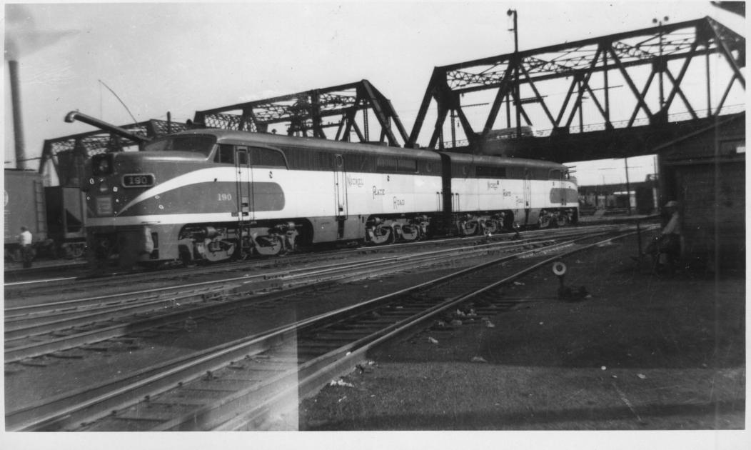 NKP PA1 190 Buffalo Yard NY 1959 | The Nickel Plate Archive