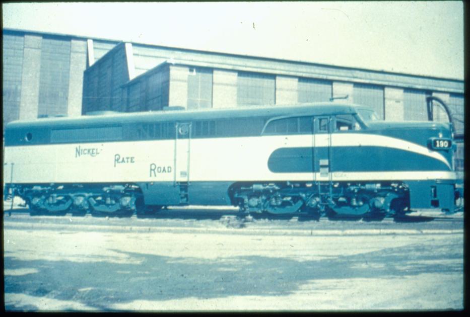 NKP PA1 190 Schenectady NY 1948 | The Nickel Plate Archive
