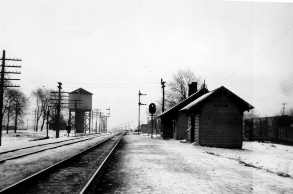 NKP Pass Sta. Madison O. FR 1924 | The Nickel Plate Archive