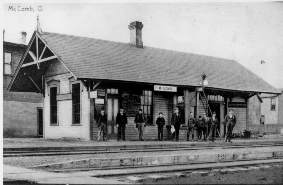 NKP Pass Sta. Mc Comb O. FL 1905 | The Nickel Plate Archive