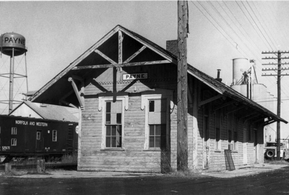 NKP Pass Sta. Payne. O. RL 3-10-72 | The Nickel Plate Archive