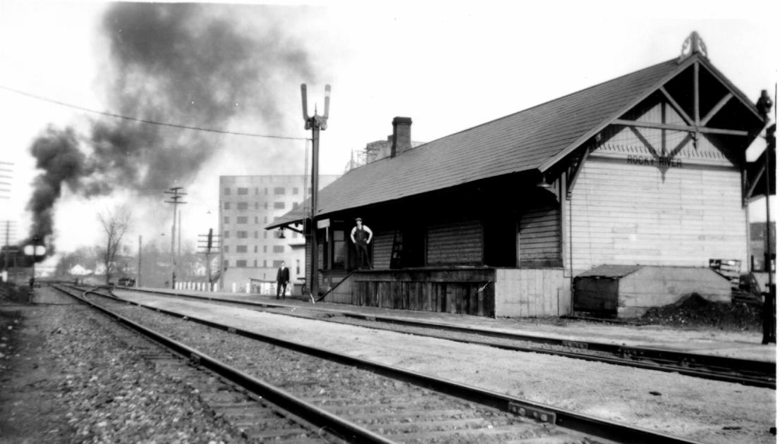 NKP Pass Sta. Rocky River O. FR 1923 | The Nickel Plate Archive