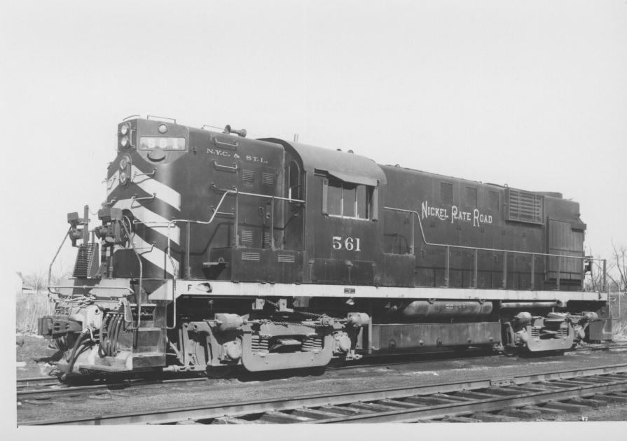 NKP RS11 561 Muncie IN 4-8-1961 | The Nickel Plate Archive