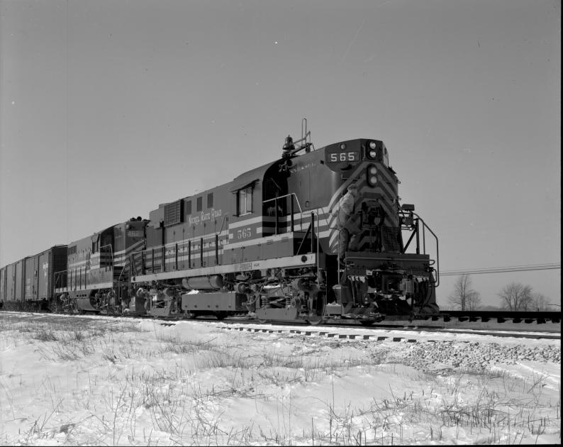 NKP RS11 565 Vermilion OH 1959 | The Nickel Plate Archive