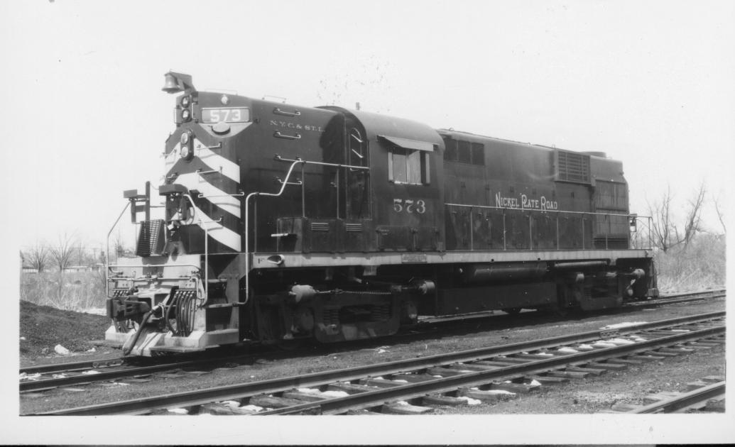 NKP RS11 573 Muncie IN 4-18-1961 | The Nickel Plate Archive