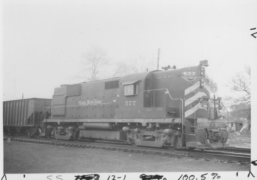 NKP RS11 577 Bellevue OH 2-22-1966 | The Nickel Plate Archive