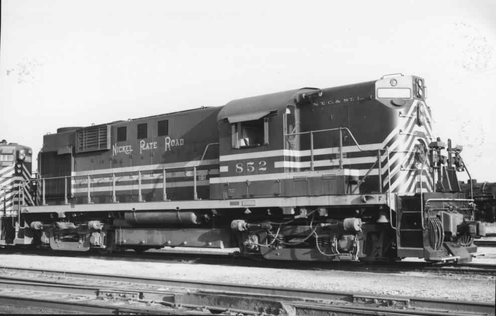 NKP RS11 852 East Wayne IN 7-25-1961 | The Nickel Plate Archive