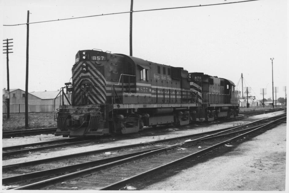 NKP RS11 857 East Wayne IN 8-23-1963 | The Nickel Plate Archive