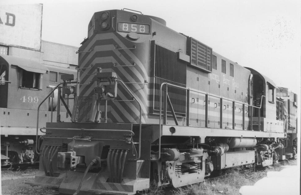 NKP RS11 858 Bellevue OH 9-4-1961 | The Nickel Plate Archive