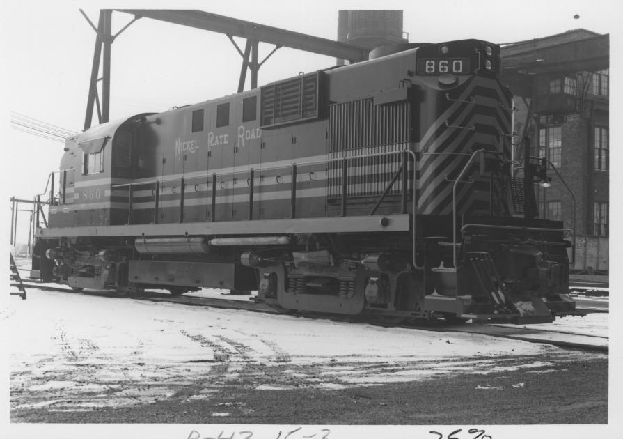 NKP RS11 860 Brewster OH 2-1959 | The Nickel Plate Archive