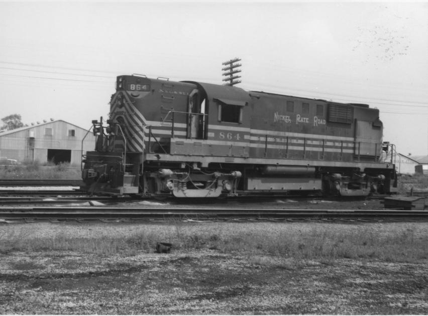 NKP RS11 864 East Wayne IN 8-16-1965 | The Nickel Plate Archive