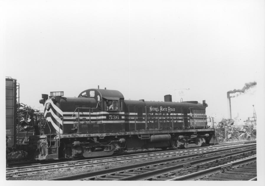 NKP RS3 536 Fremont OH 10-18-1964 HAM | The Nickel Plate Archive
