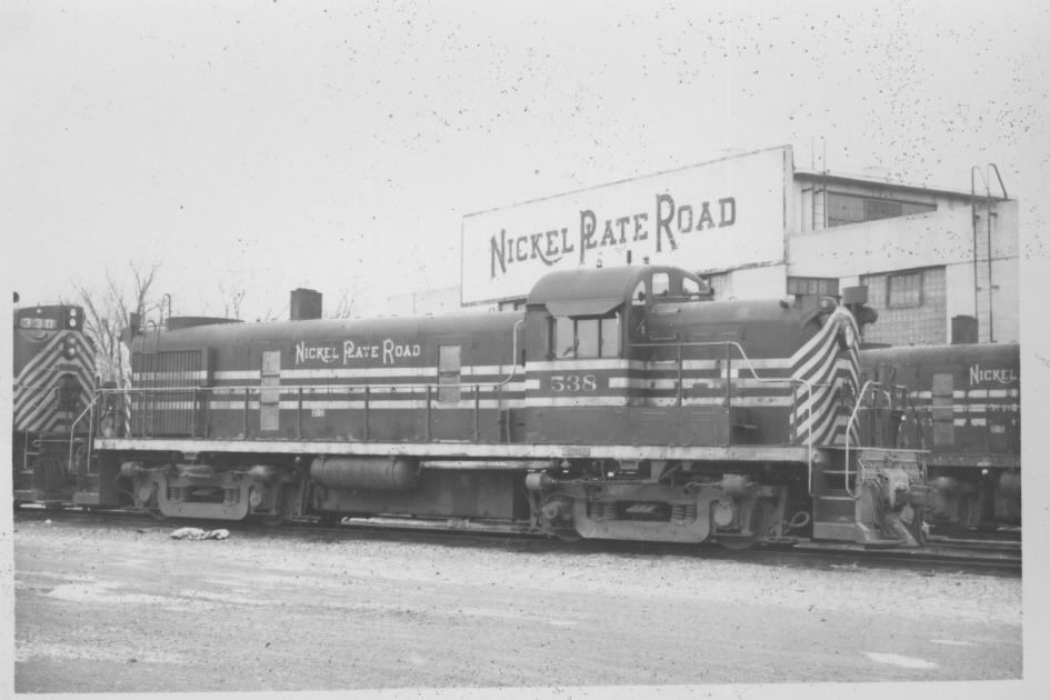 NKP RS3 538 Bellevue OH 1-31-1965 | The Nickel Plate Archive