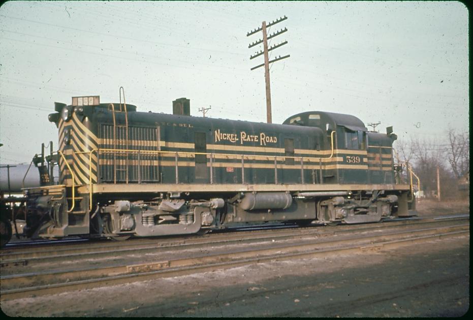 NKP RS3 539 Frankfort IN | The Nickel Plate Archive