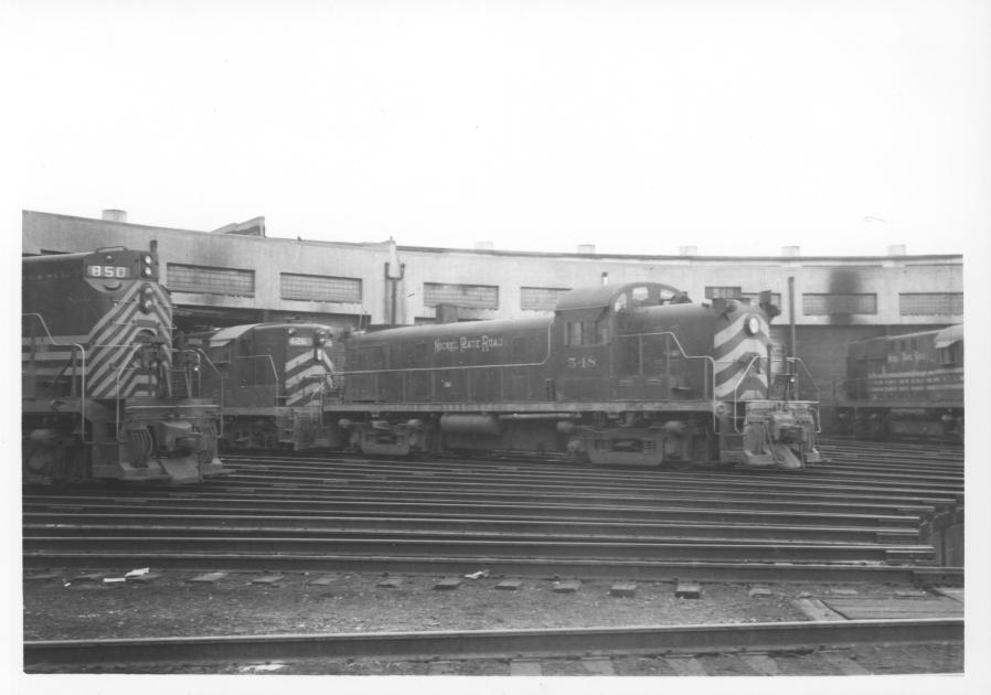 NKP RS3 548 Bellevue OH 3-14-1965 | The Nickel Plate Archive