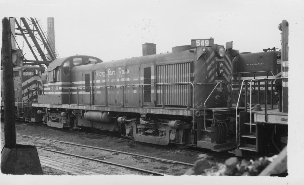 NKP RS3 549 Bellevue OH 12-26-1964 | The Nickel Plate Archive