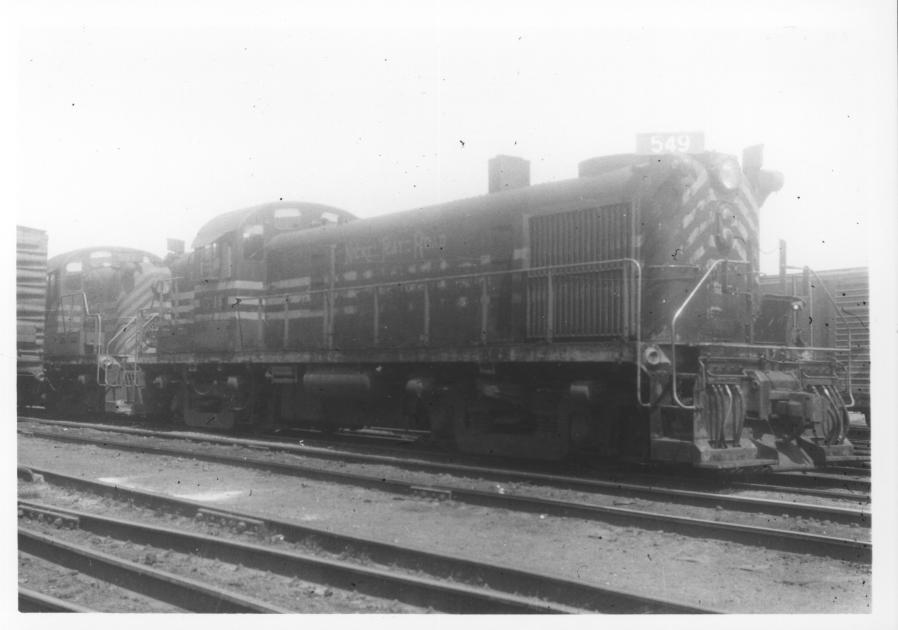 NKP RS3 549 Toledo OH 1960 HAM | The Nickel Plate Archive
