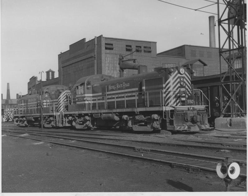 NKP RS3 550 Frankfort IN 5-23-1956 WAH | The Nickel Plate Archive
