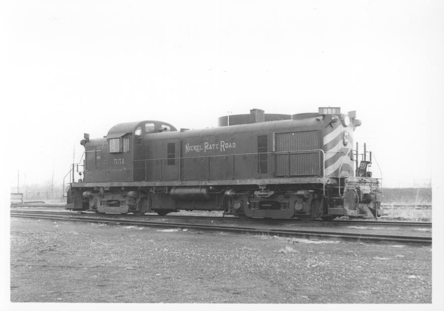 NKP RS3 551 Toledo OH 3-30-1966 HAM | The Nickel Plate Archive