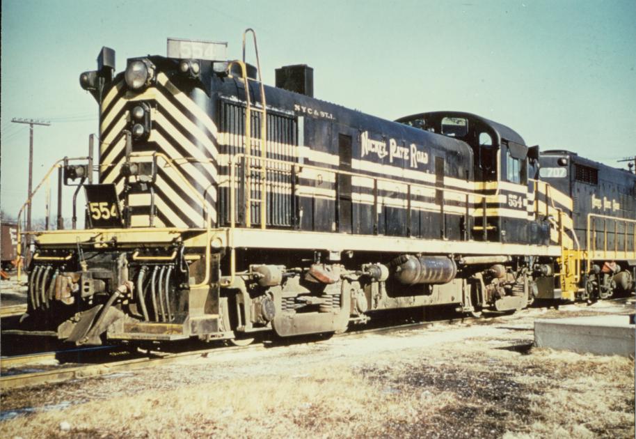 NKP RS3 554 Toledo OH 1-1962 | The Nickel Plate Archive