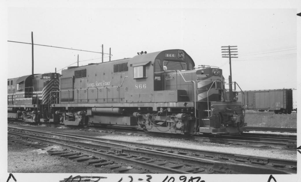 NKP RS36 866 East Wayne IN 3-21-1966 DES | The Nickel Plate Archive