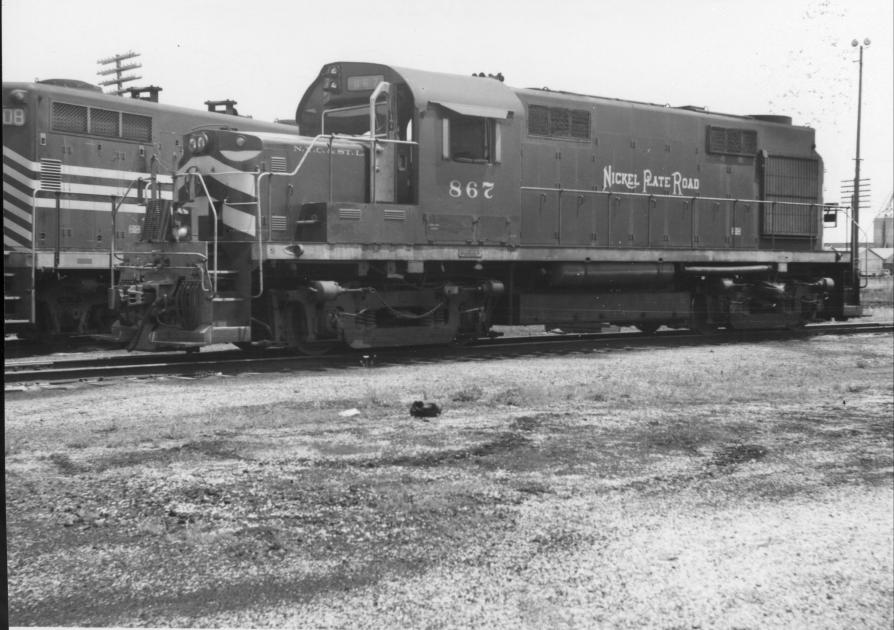 NKP RS36 867 East Wayne IN 7-5-1965 | The Nickel Plate Archive