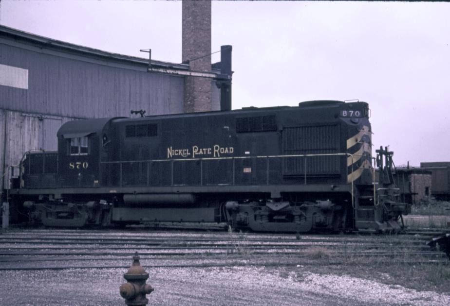 NKP RS36 870 Indianapolis IN 7-1966 | The Nickel Plate Archive