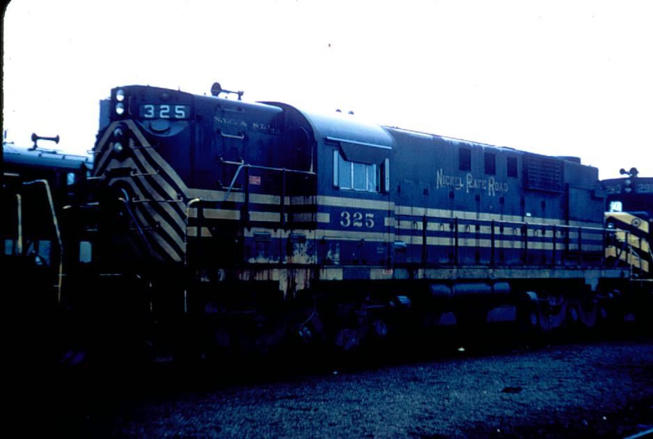 NKP RSD12 325 Left front view post merger | The Nickel Plate Archive
