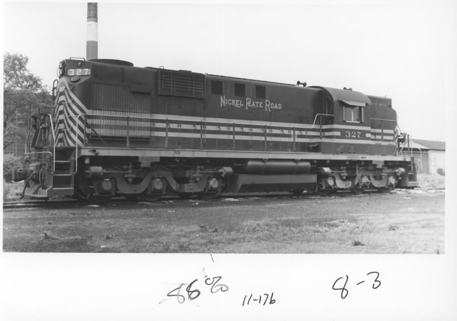 NKP RSD12 327 Zanesville OH 1960's | The Nickel Plate Archive
