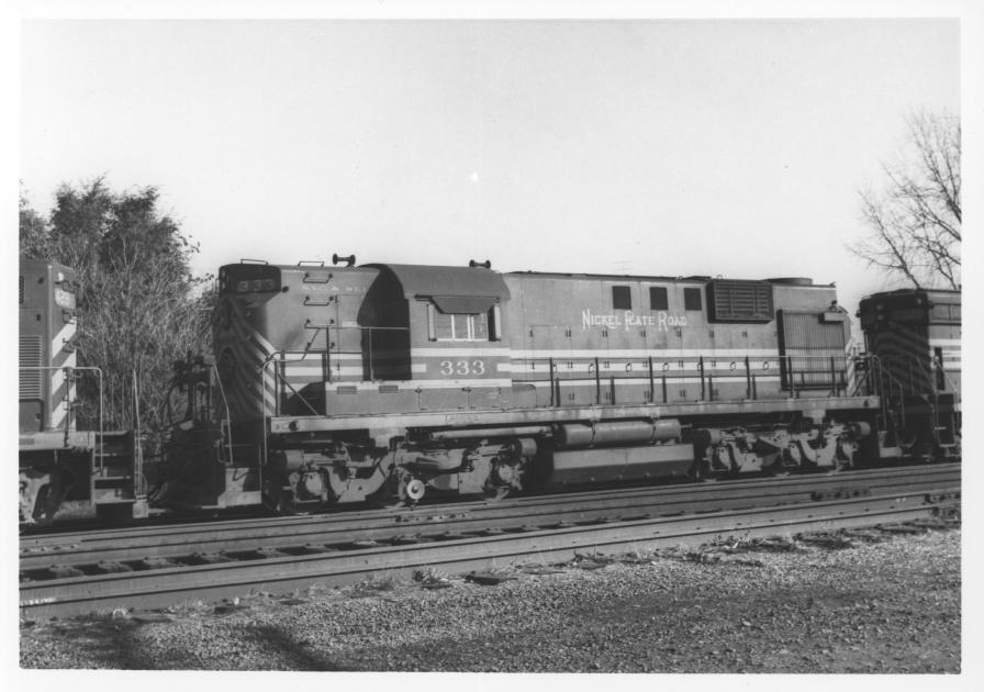 NKP RSD12 333 Bellevue OH 1965 | The Nickel Plate Archive