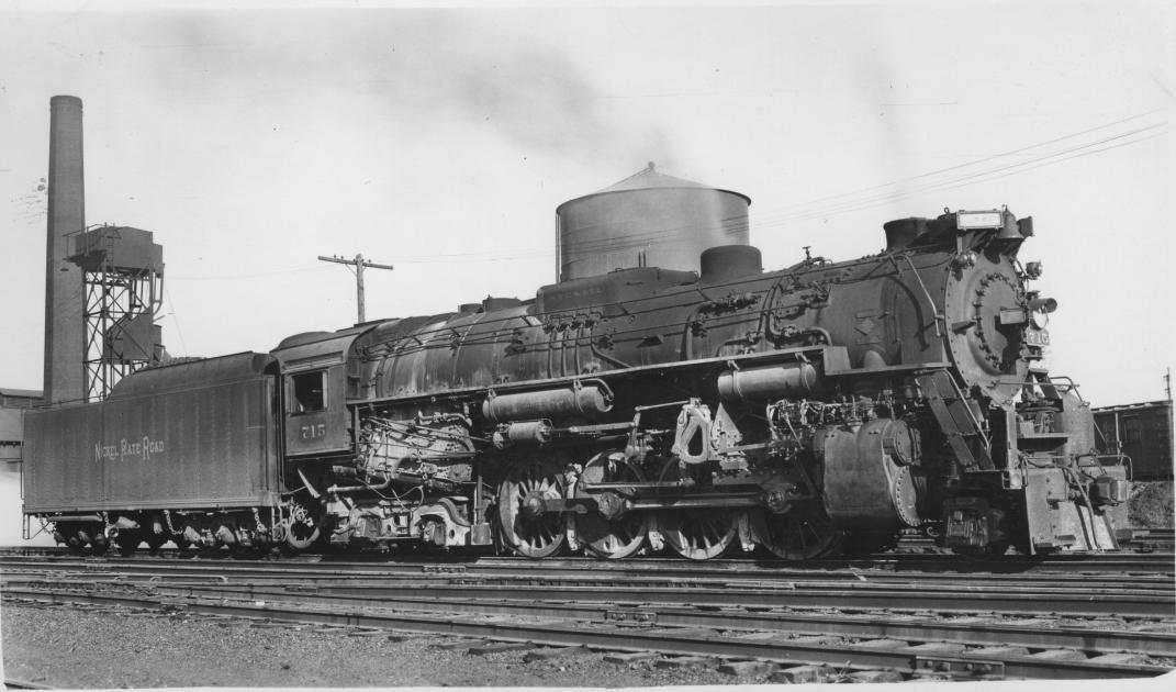 NKP S-1 715 Madison IL 1950's | The Nickel Plate Archive