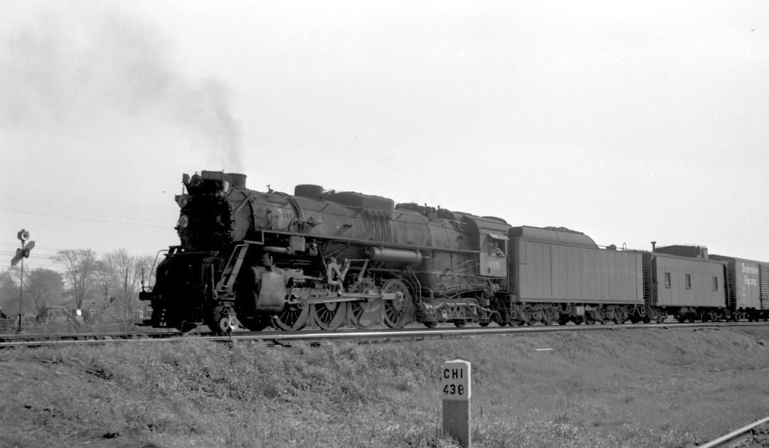 NKP S-1 719 Erie PA 3-8-1958 Left side & train | The Nickel Plate Archive