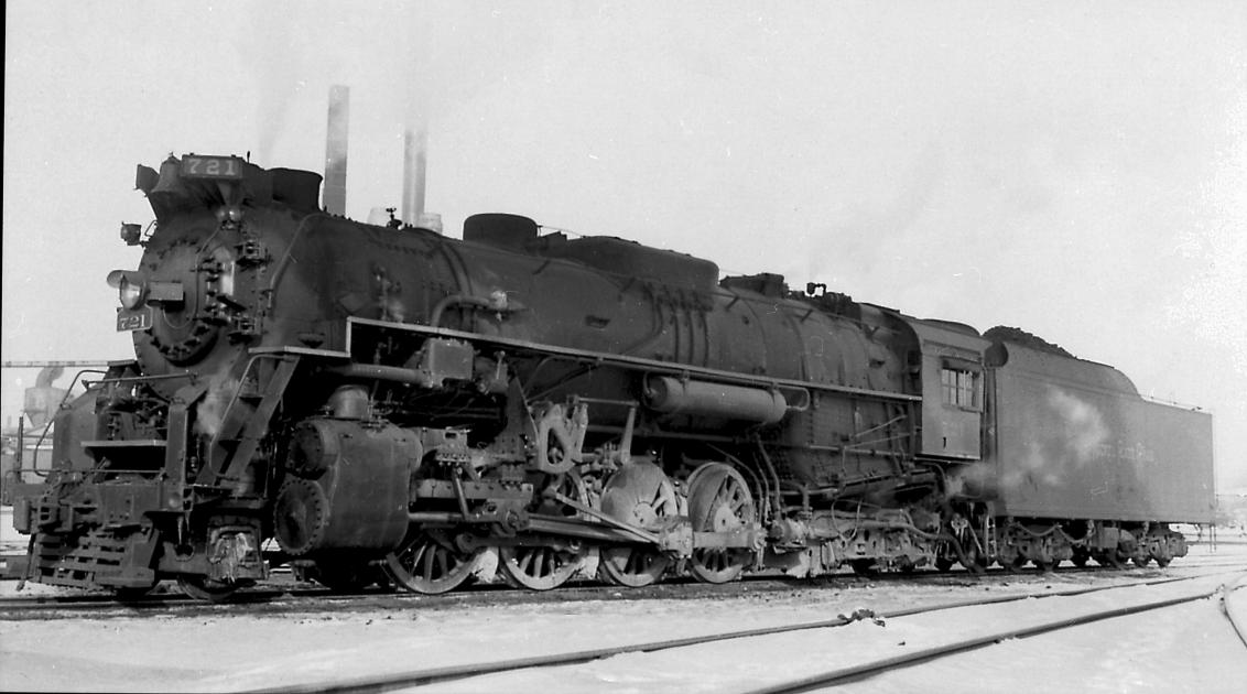 NKP S-1 721 Peoria IL LF view WEC Col | The Nickel Plate Archive